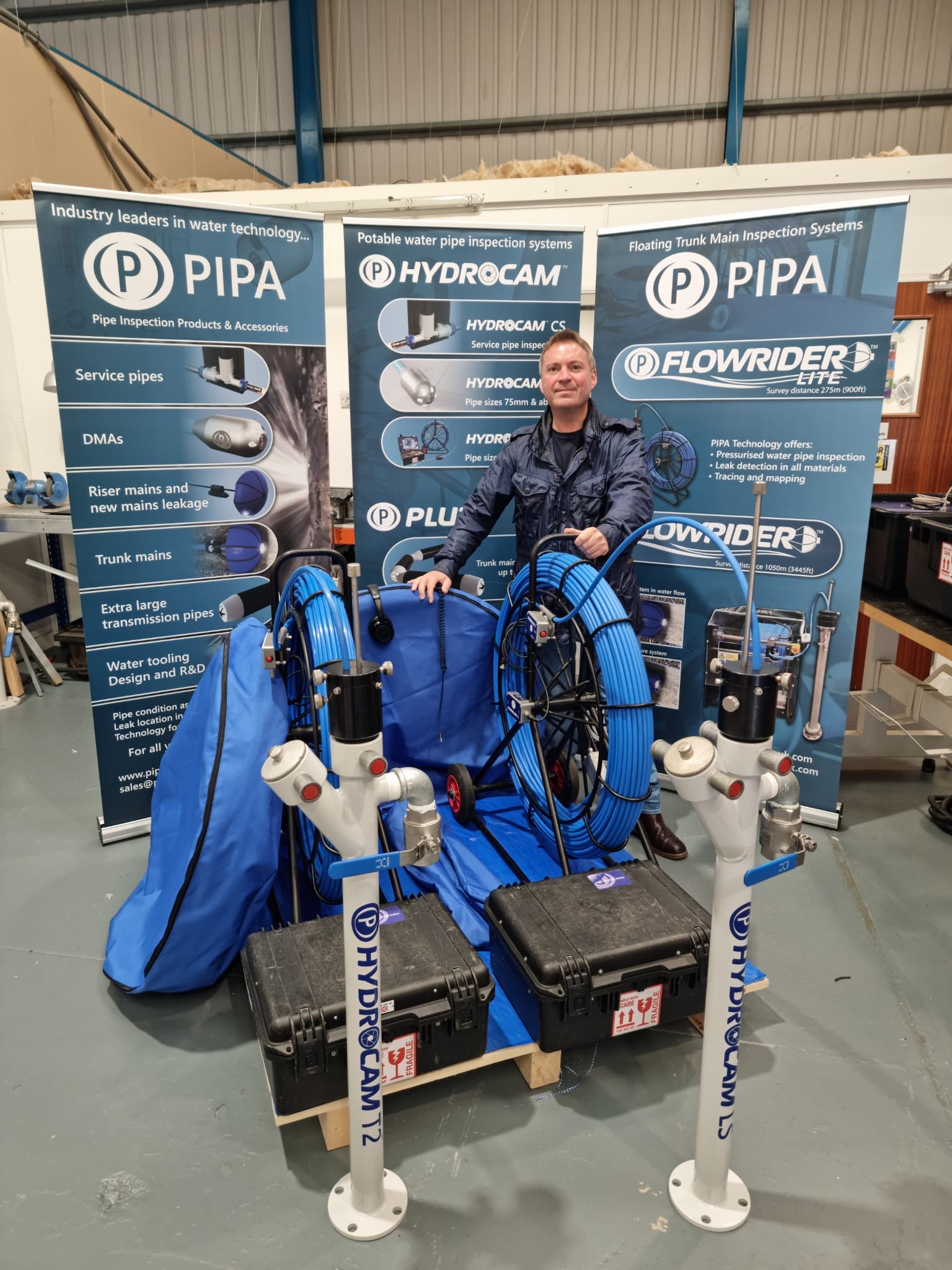 PIPA Technology Hydrocam™ & Flowrider™ - UKSTT